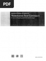 JCT Design and Build Sub-Contract Agreement 2016 | PDF
