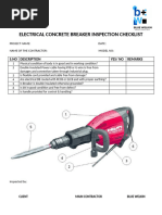 Welding Machine Safety Checklist | PDF
