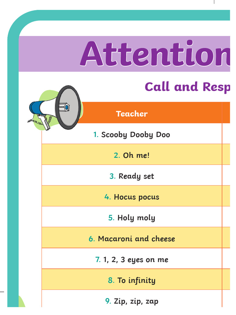 T-C-7128-Attention-Please-Call-and-Response-Ideas-Poster_ver_3 | PDF