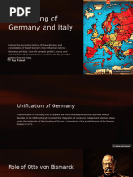 Unification of Italy and Germany - Similarities and Differences | PDF ...