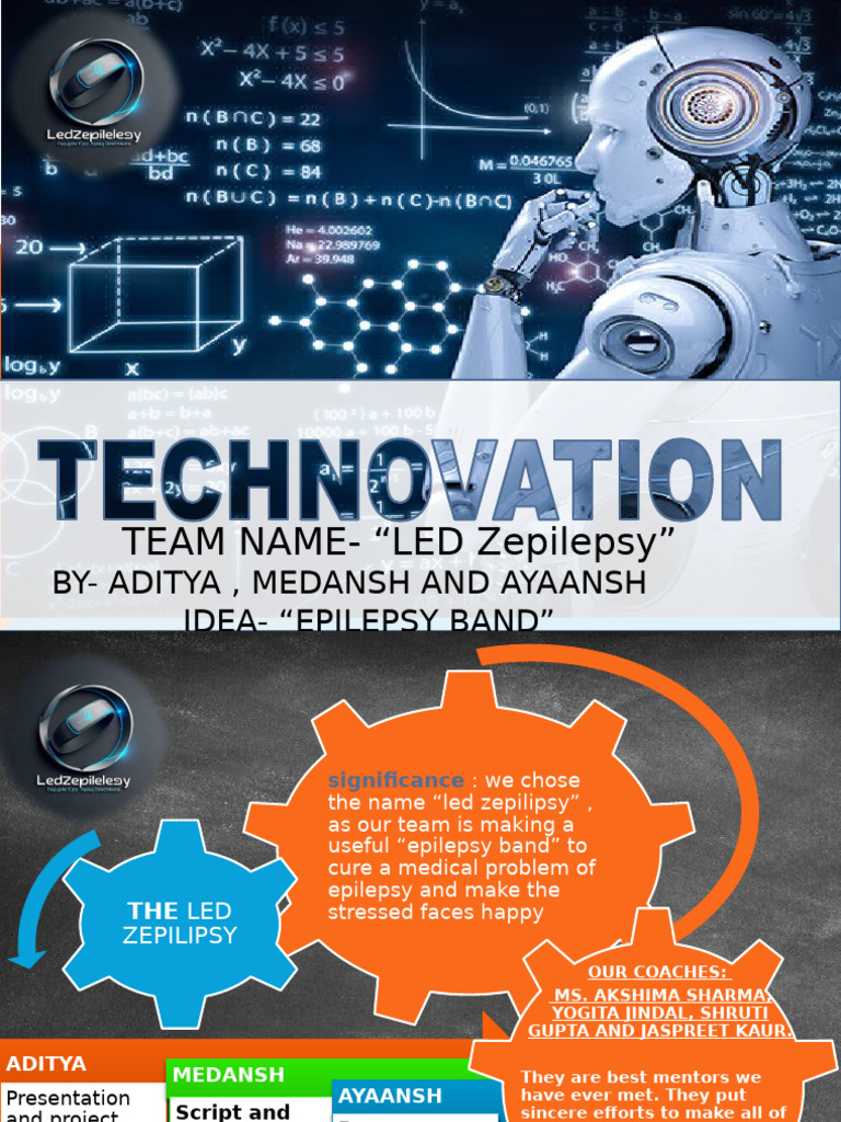 final ppt the led zepilepsy | PDF | Epilepsy | Diseases And Disorders