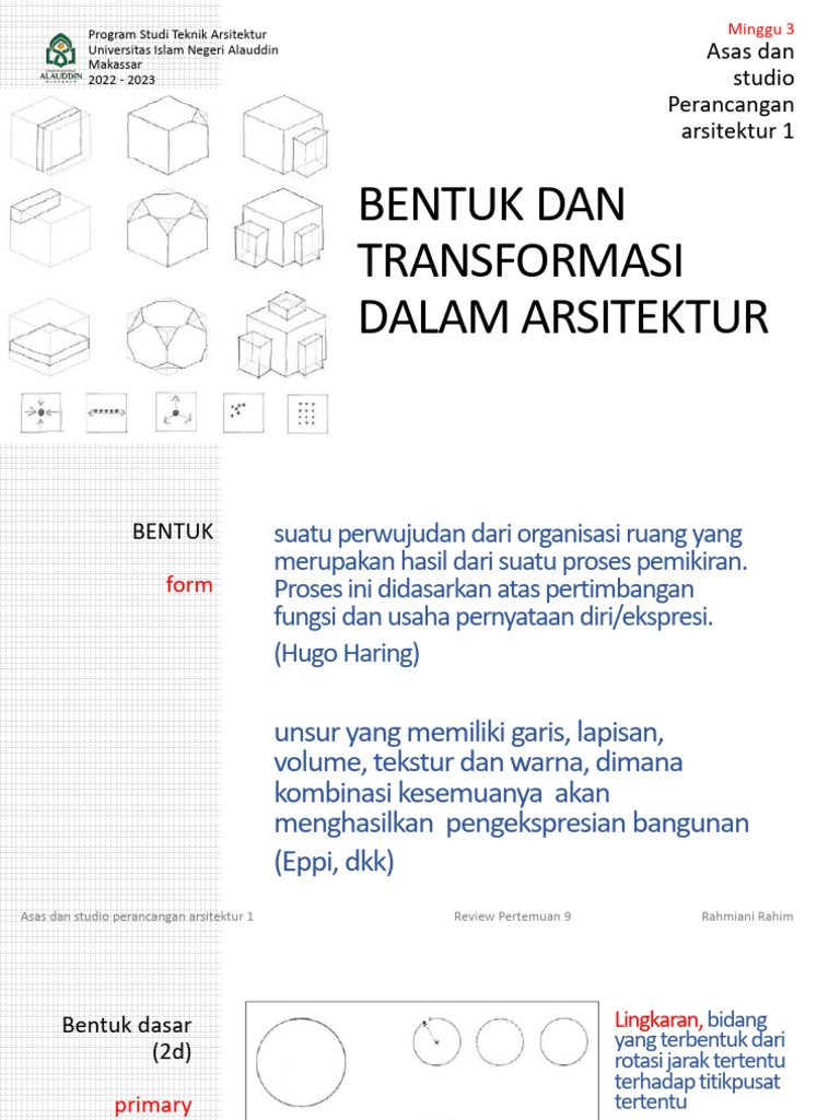Materi Transformasi Dasar | PDF