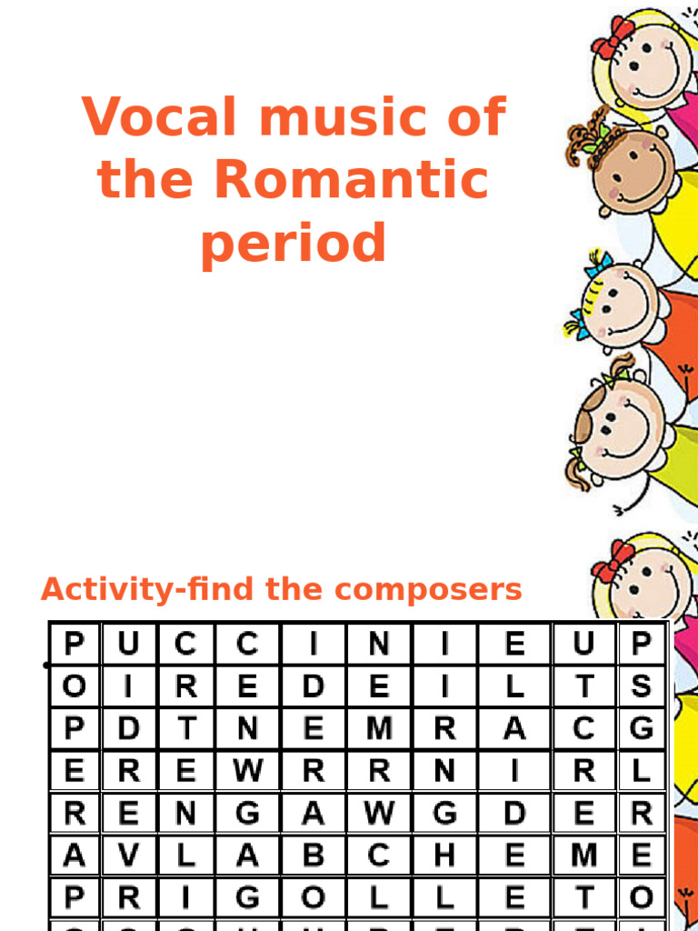 Vocal Music of the Romantic Period | PDF | Giuseppe Verdi | Opera