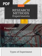 Lab vs Field Experiments Explained | PDF | Experiment | Validity ...