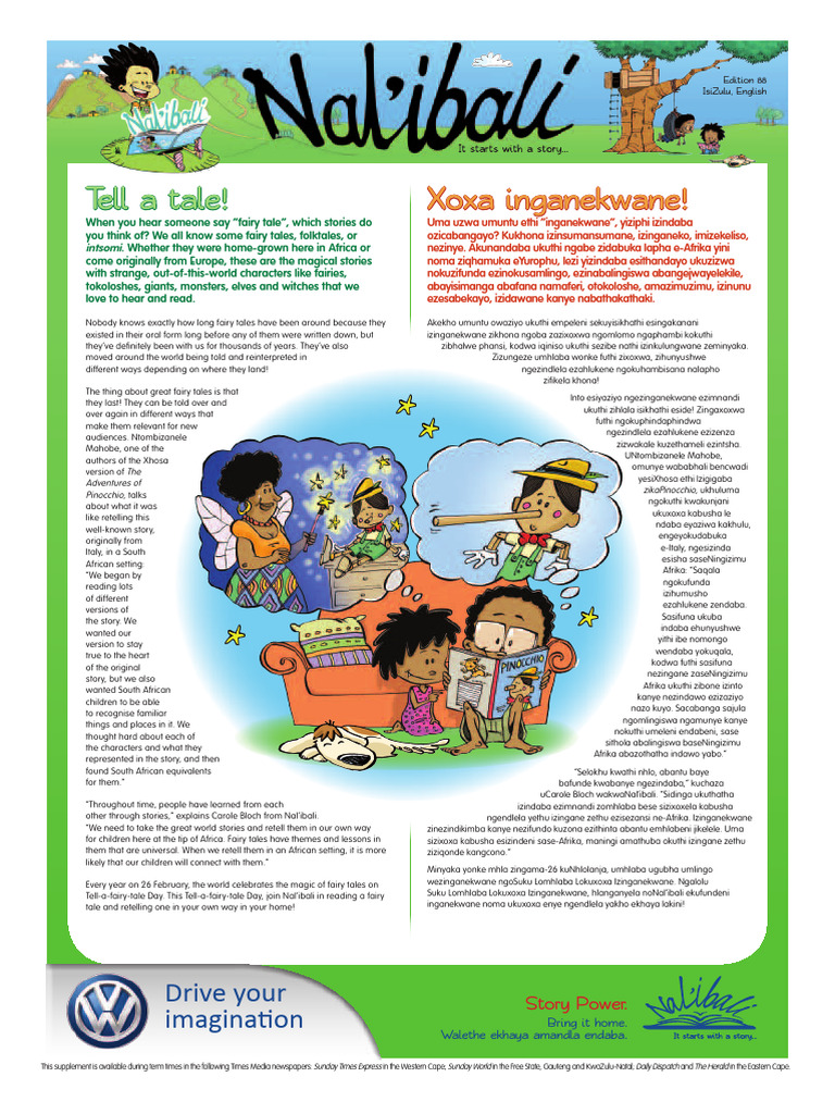 Zulu Fairy Tales and Storytelling | PDF | Fairy Tales | Languages Of Africa