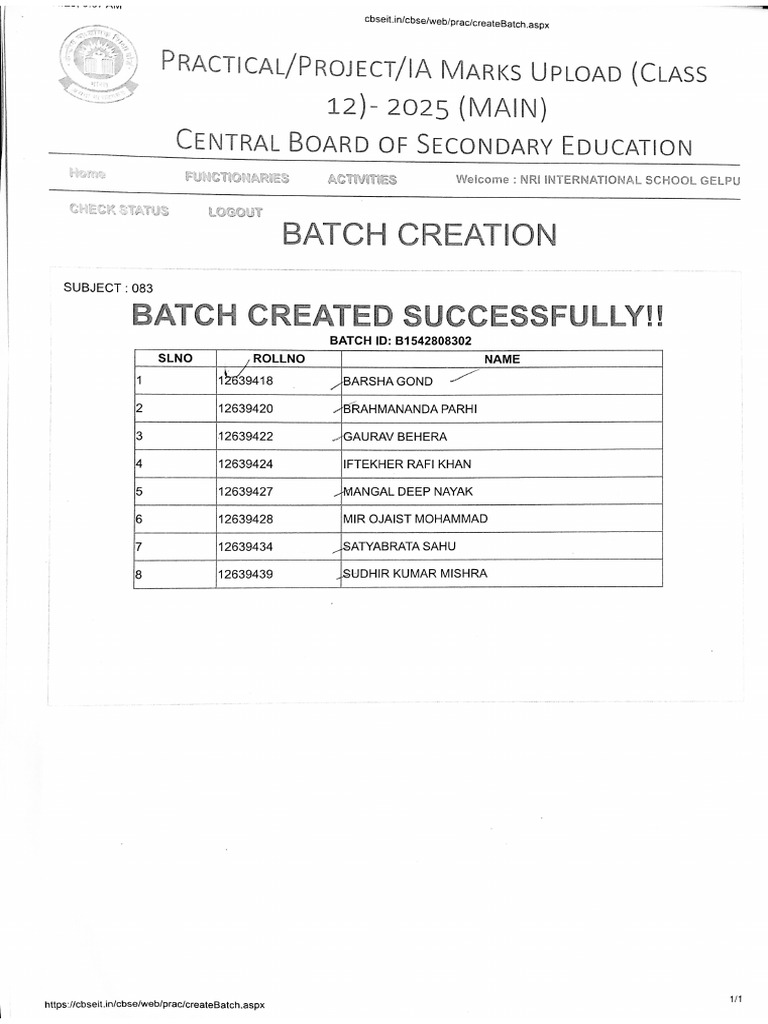 Batch - 2 (CS) | PDF