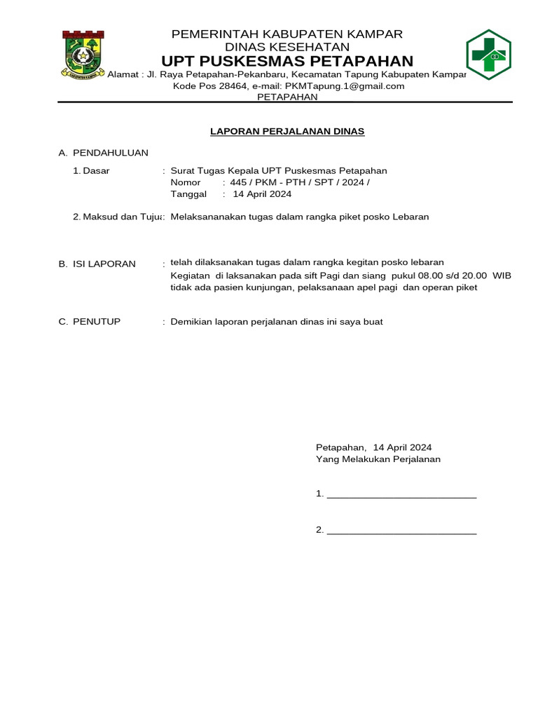 Form Lpd 2024 | PDF