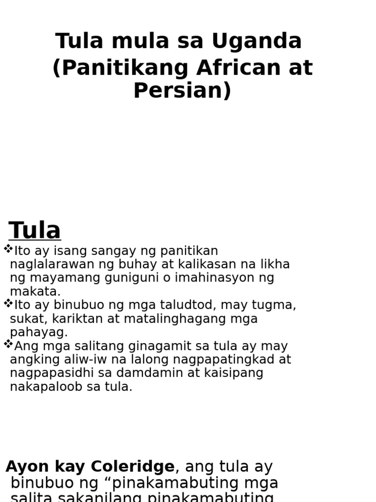 q3 Week 3 Filipino 10 Hele NG Ina Sa Kaniyang Panganay | PDF