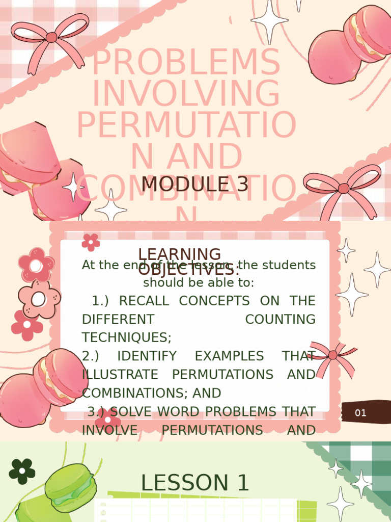 Permutation and Combination Problems | PDF | Permutation | Mathematical ...