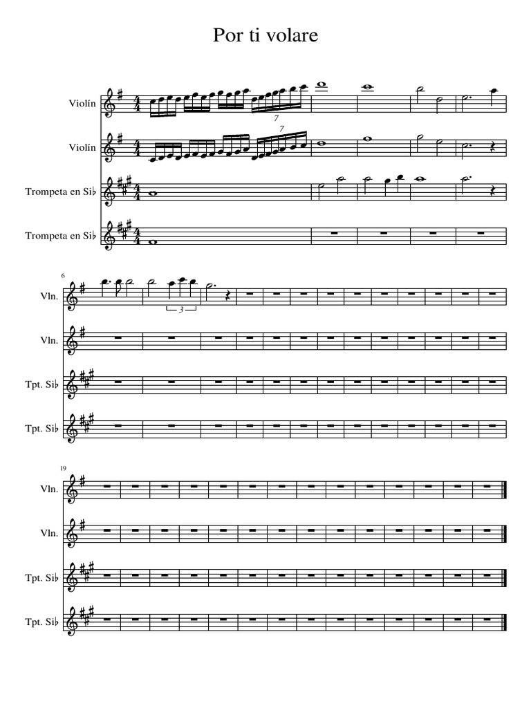 Por Ti Volare | PDF