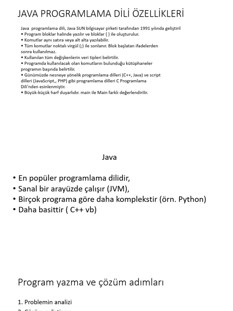 BPG II. Ders Notları | PDF