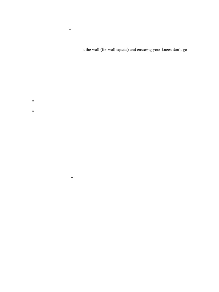 Leg exercise plan for injured grade 2 hamstring | PDF