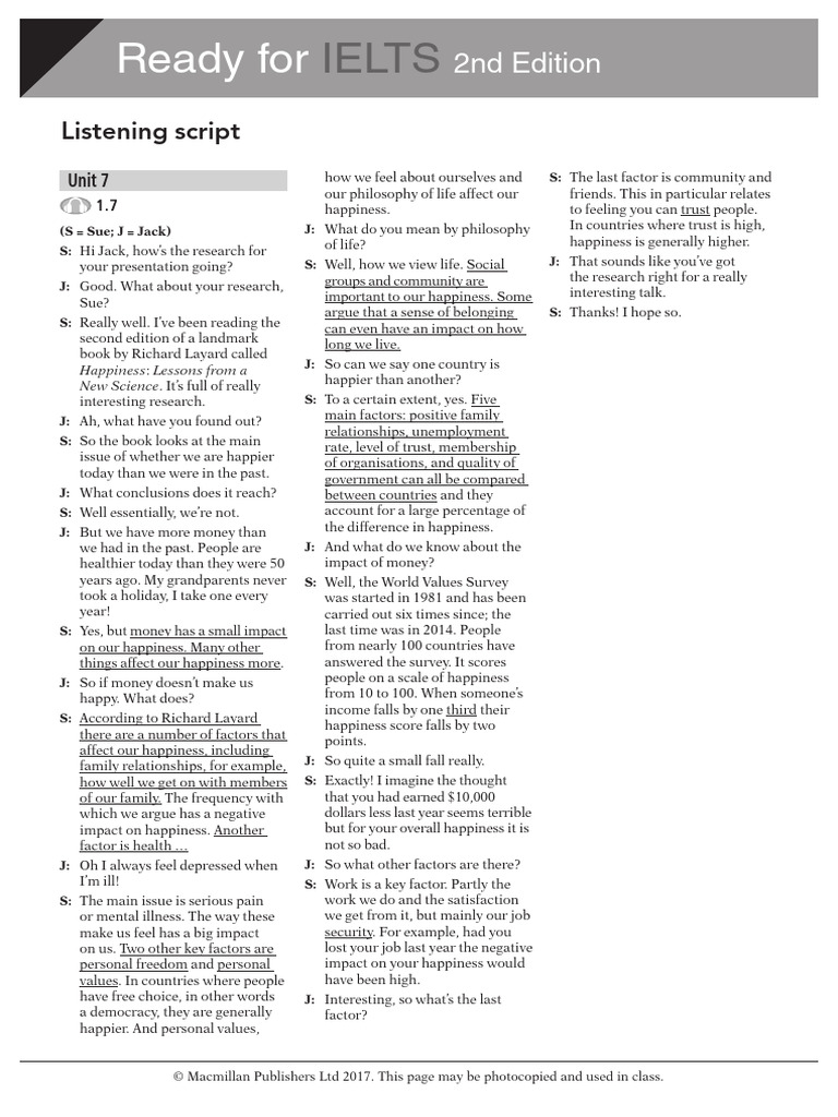 RfI_WB_U7_LS_AK | PDF | Happiness | Behavioural Sciences