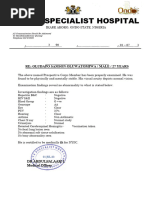 Medical Report Format | PDF