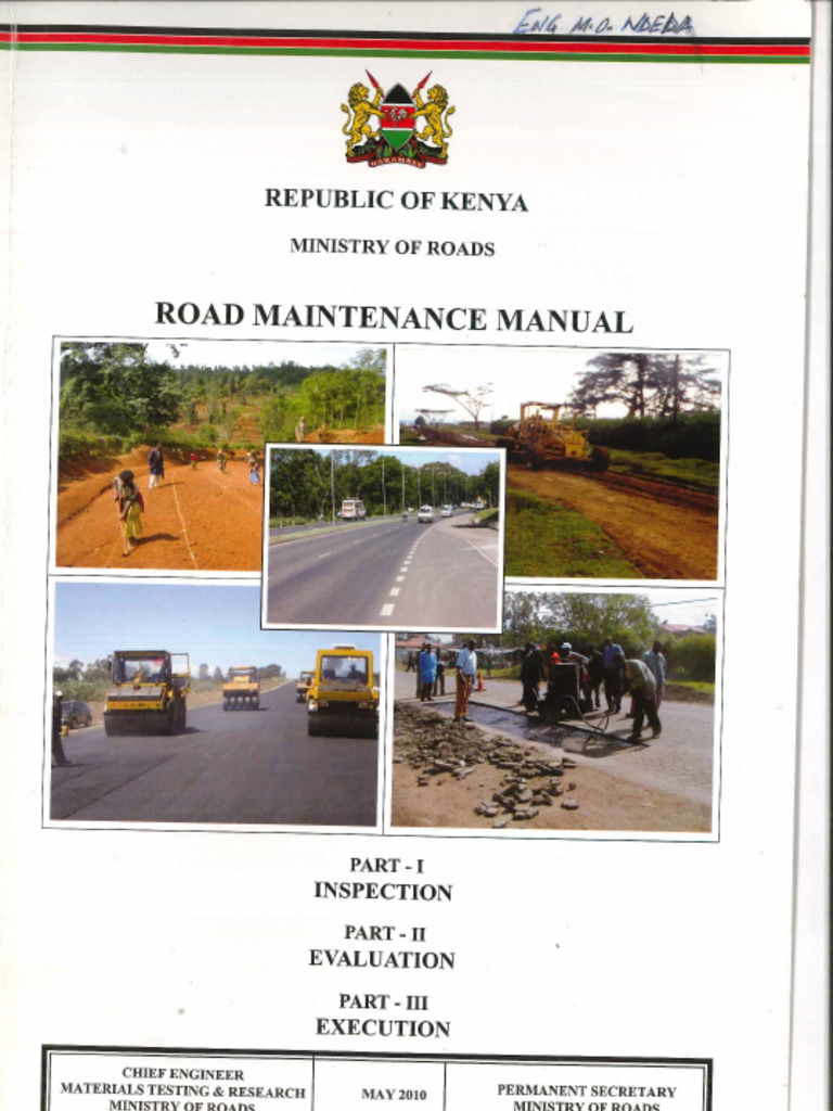 Road Maintenance Manual - May 2010 | PDF