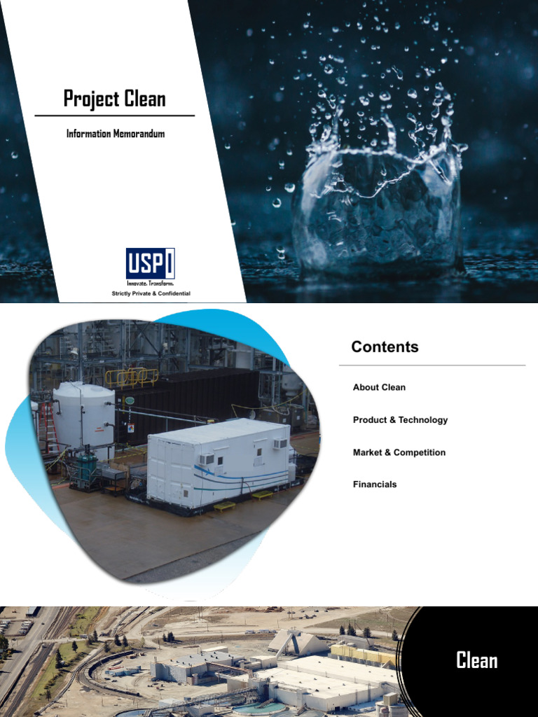 IM - Project Clean | PDF | Gross Margin
