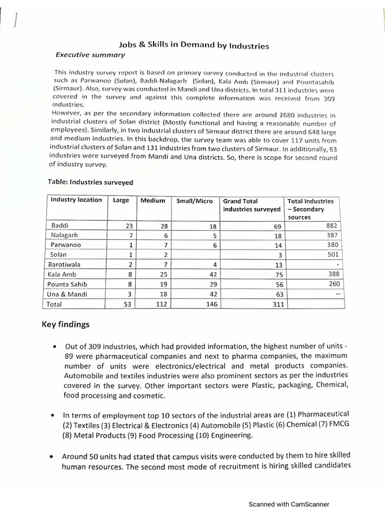 Industry Survey | PDF