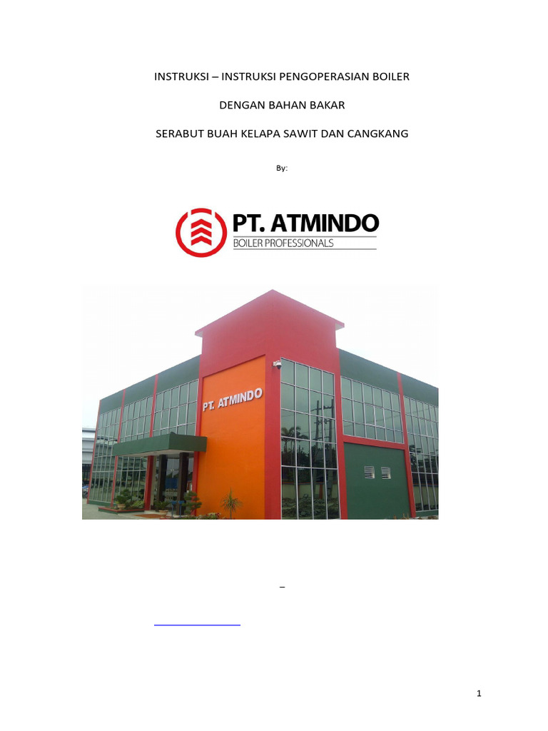 SOP - Boiler - PT. BETAMI | PDF