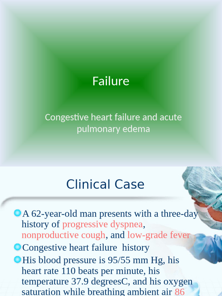 CHF-valvular Emergency | PDF | Heart Failure | Heart