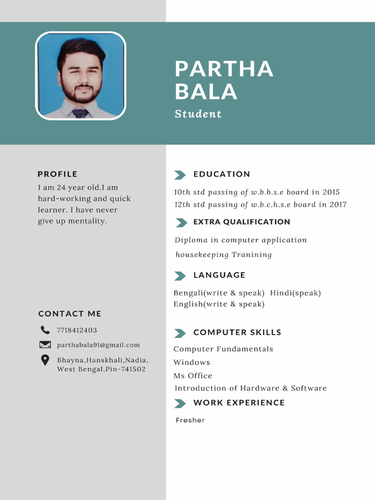 Partha Bala resume. pdf | PDF