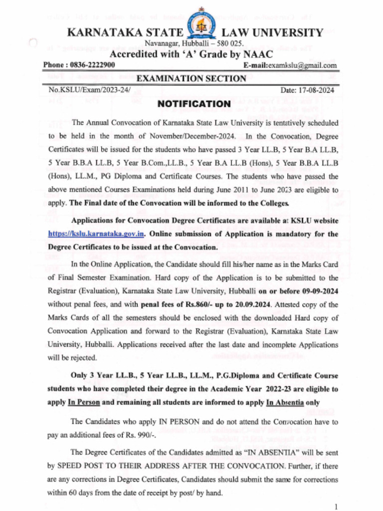 Tentative 7 TH Convocation | PDF