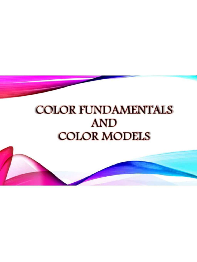Color Models | PDF