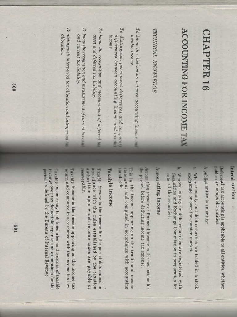 Accounting For Income Taxes Pdf