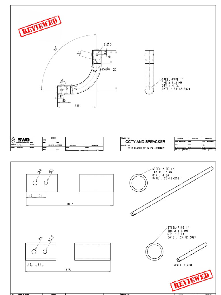 CCTV Speacker DRW Pipe Rev B | PDF