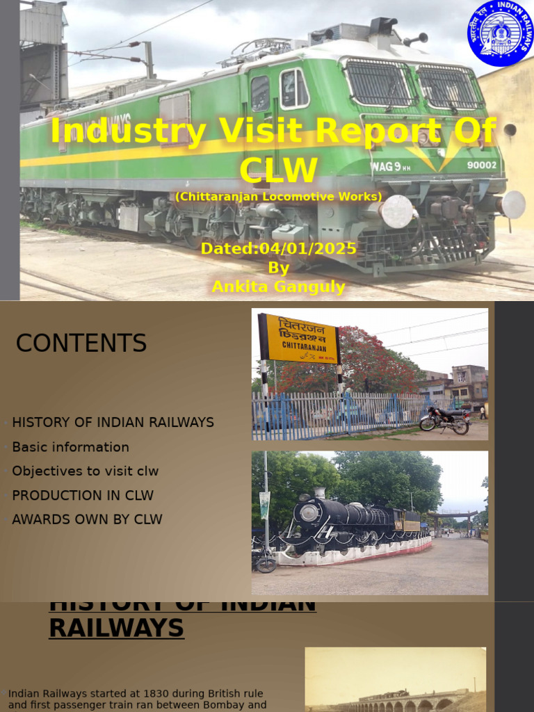 Chittaranjan Locomotive Works | PDF