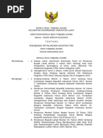 Contoh SK TPK Desa Tahun 2024 | PDF