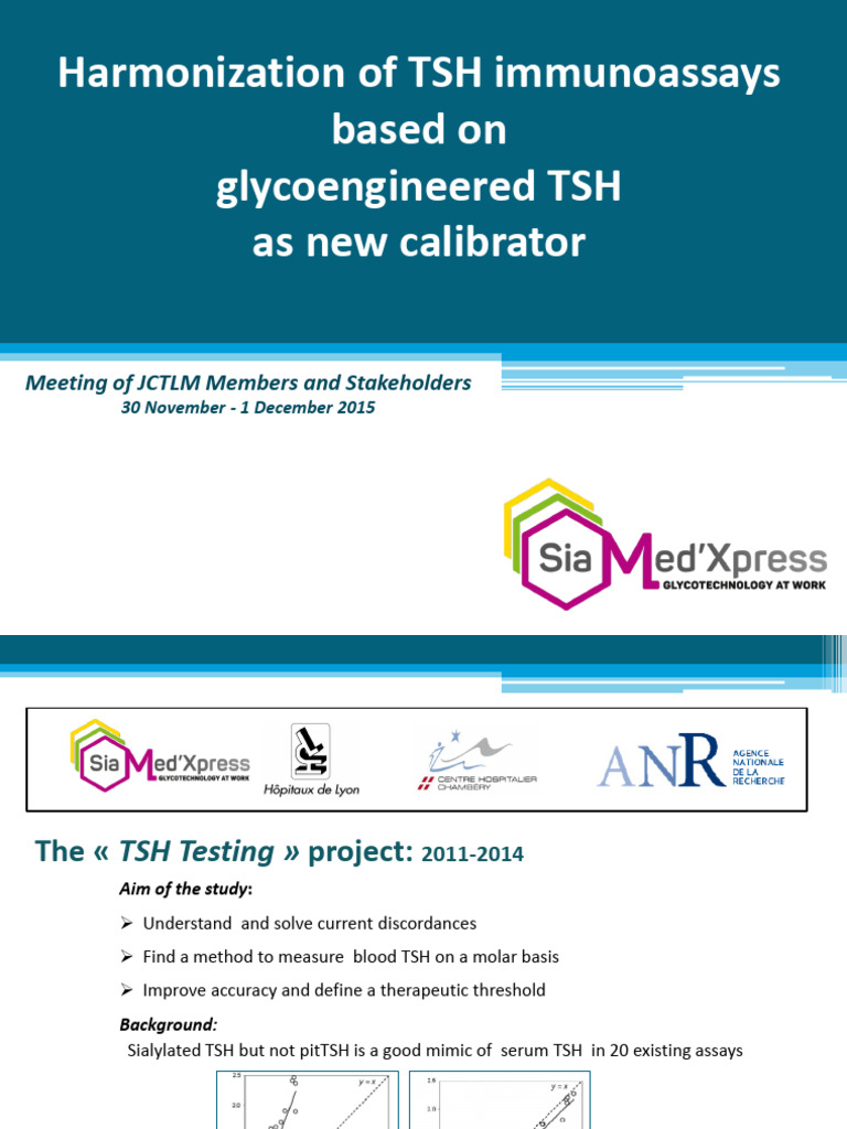 26 C-Ronin Glycoengineered-TSH JCTLM 2015 | PDF | Thyroid Stimulating ...