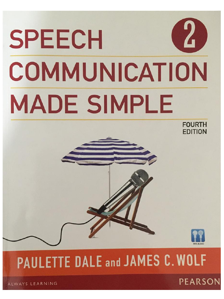 Speech Communication Made Simple Full Text | PDF