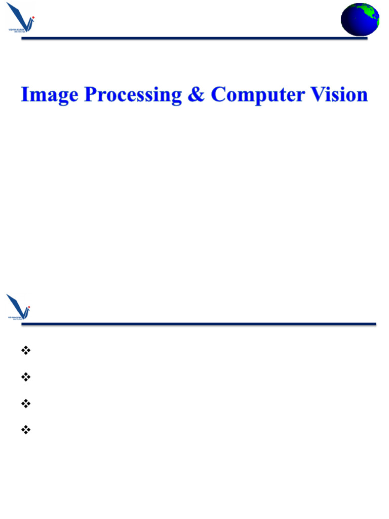 1_Image Processing and Computer Vision Basics_PPG-11 | PDF | Electromagnetic Spectrum | Computer ...