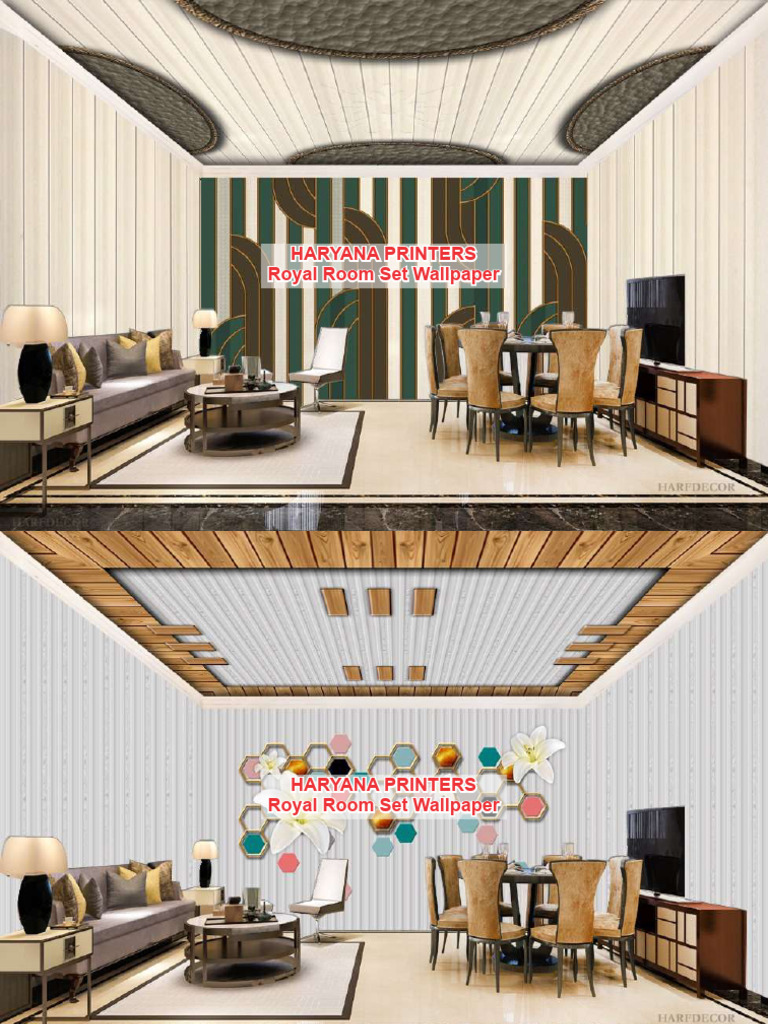 Royal Room Set Wallpaper | PDF