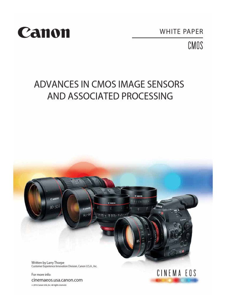 White Paper AdvancesinCMOS | PDF | Pixel | Camera