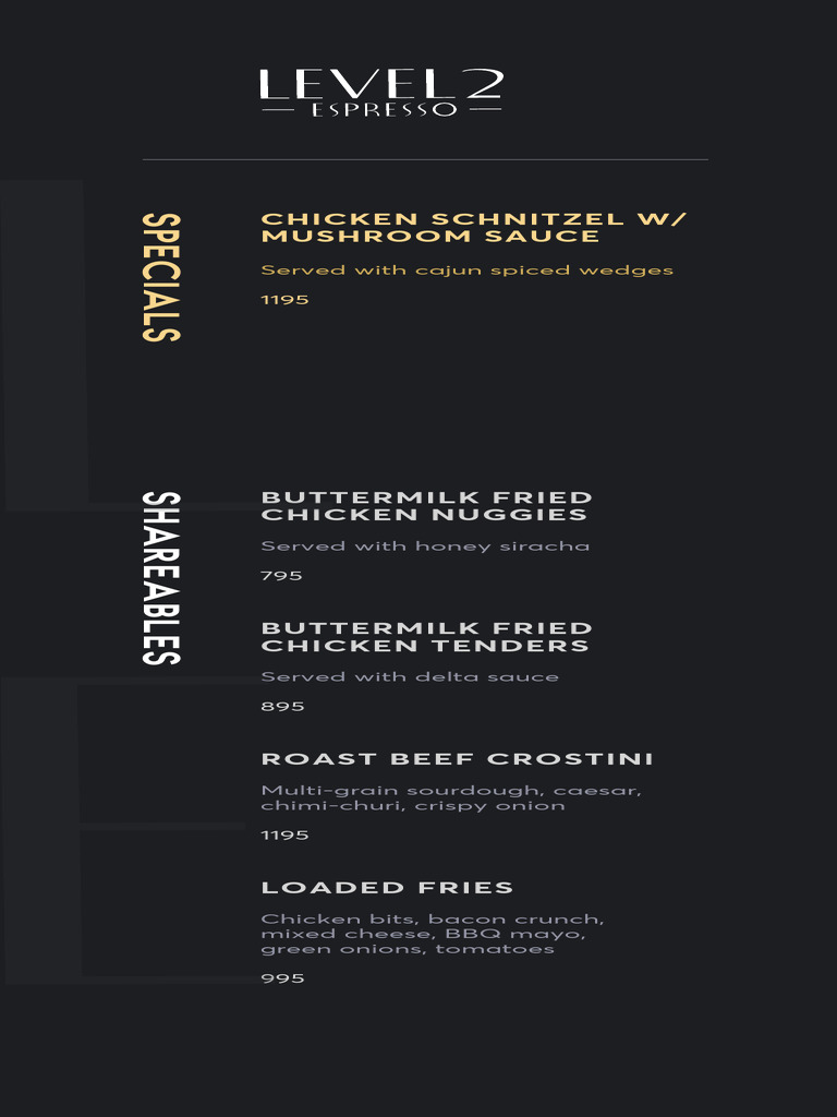 Level 2 - Summer Menu-01 | PDF