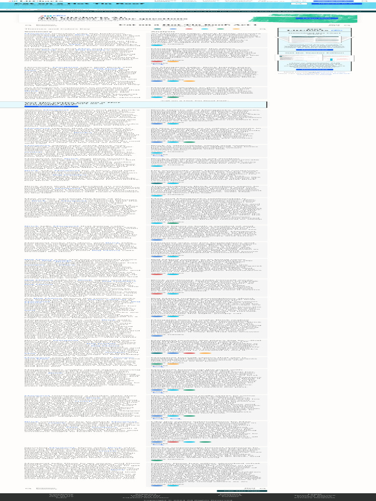 Cat On A Hot Tin Roof Act 1 Summary & Analysis | PDF