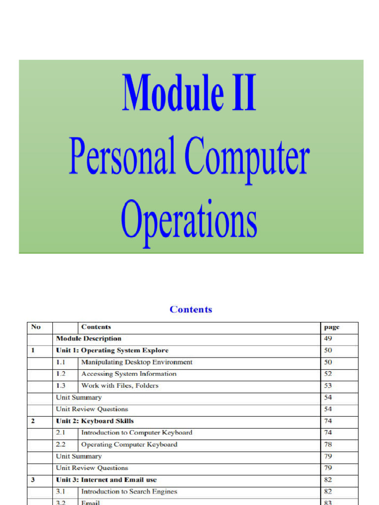 Module 1-3 | PDF | Computer Keyboard | Icon (Computing)