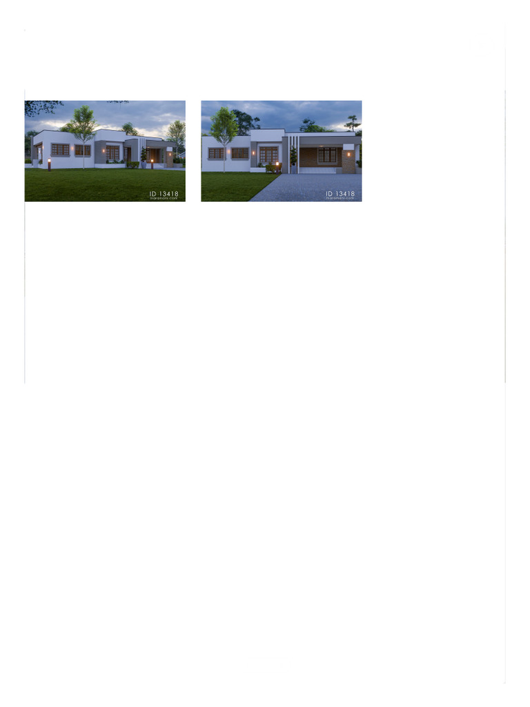 A Contemporary 3 Bedroom House - ID 13418 - Plans by Maramani - Co ...