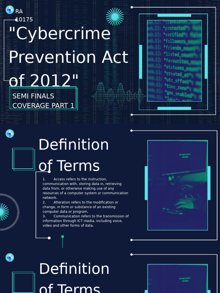 Cybercrime Prevention Act 2012 Overview | PDF | Computer Security ...