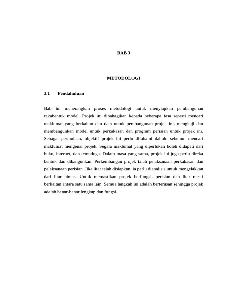 Bab 3 | PDF