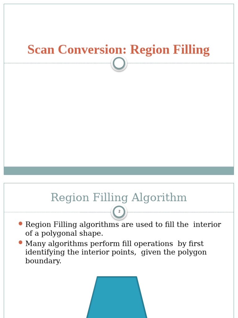 L12, L13 - Region Filling | PDF | Graphic Design | Algorithms And Data ...