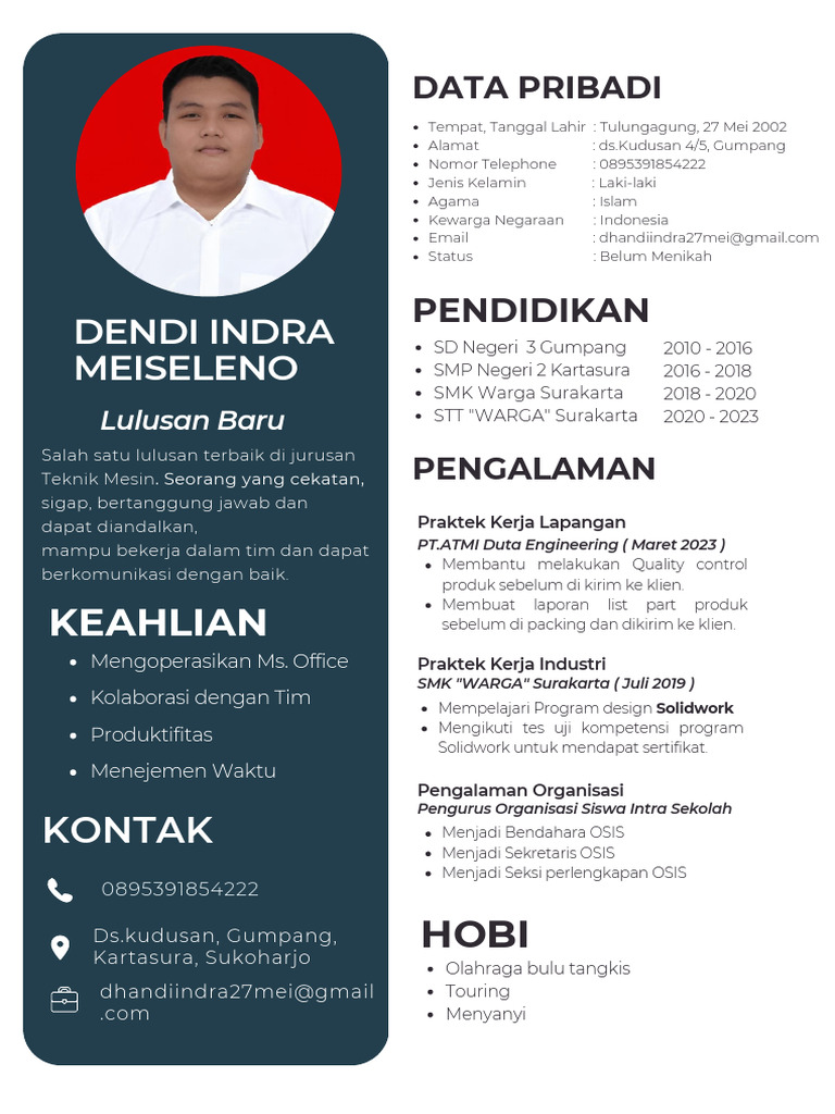 CV.DENDI INDRA MEISELENO | PDF