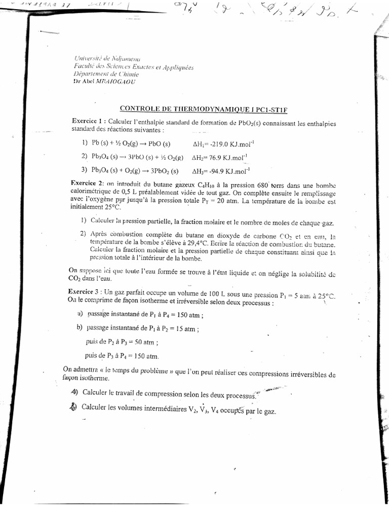 Thermo TD 2017 | PDF