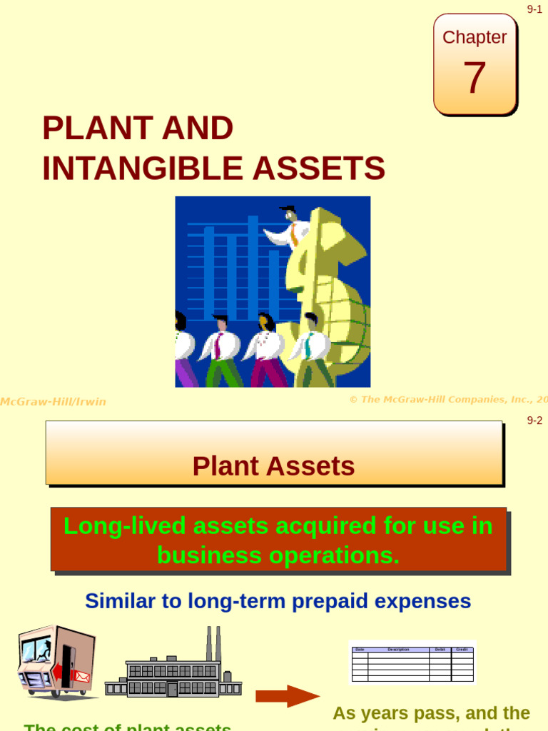 Understanding Plant and Intangible Assets | PDF | Depreciation | Investing