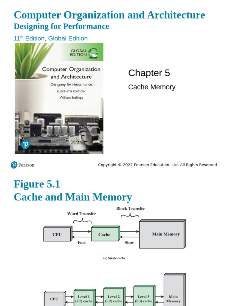 CH05-COA11e | PDF | Cpu Cache | Central Processing Unit