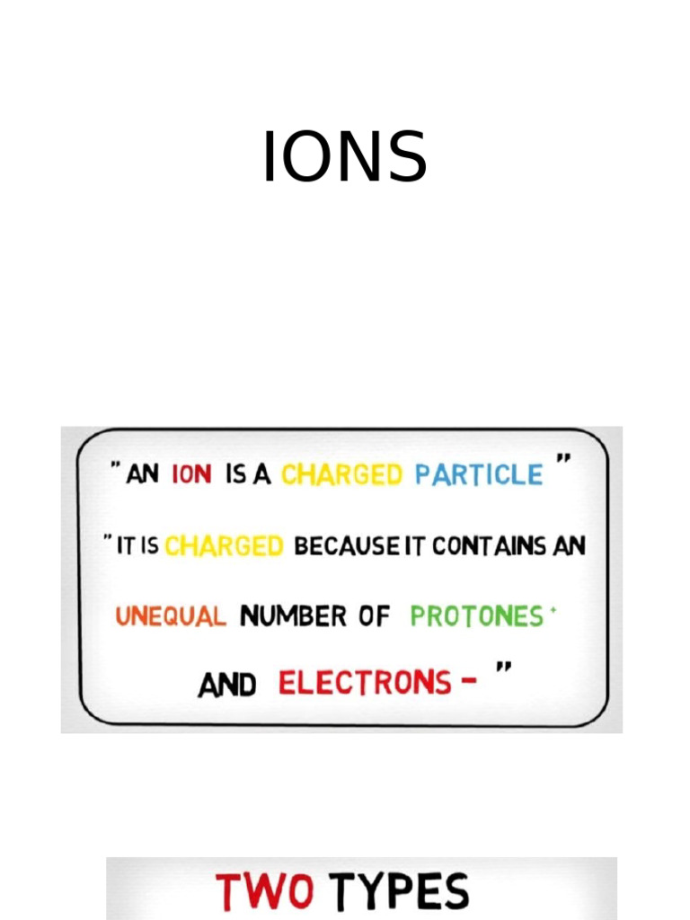 IONS | PDF