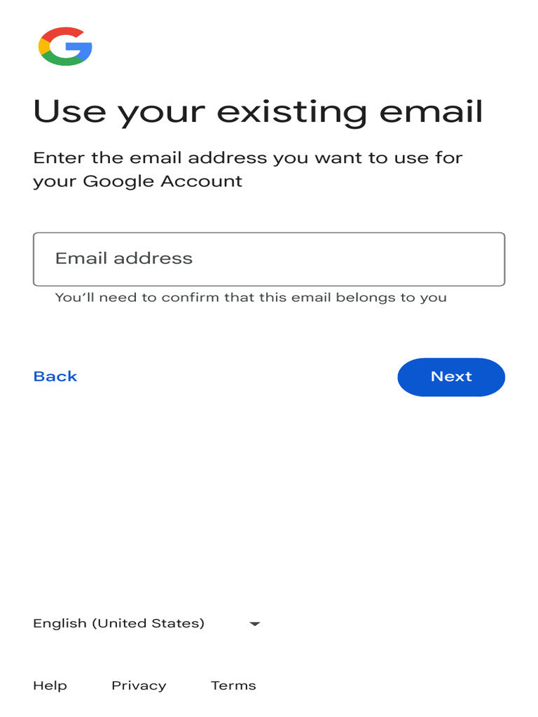 Create a Google Account with Email | PDF