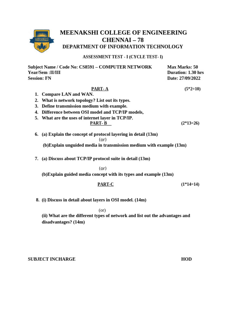 IT Networking Exam Guide | PDF