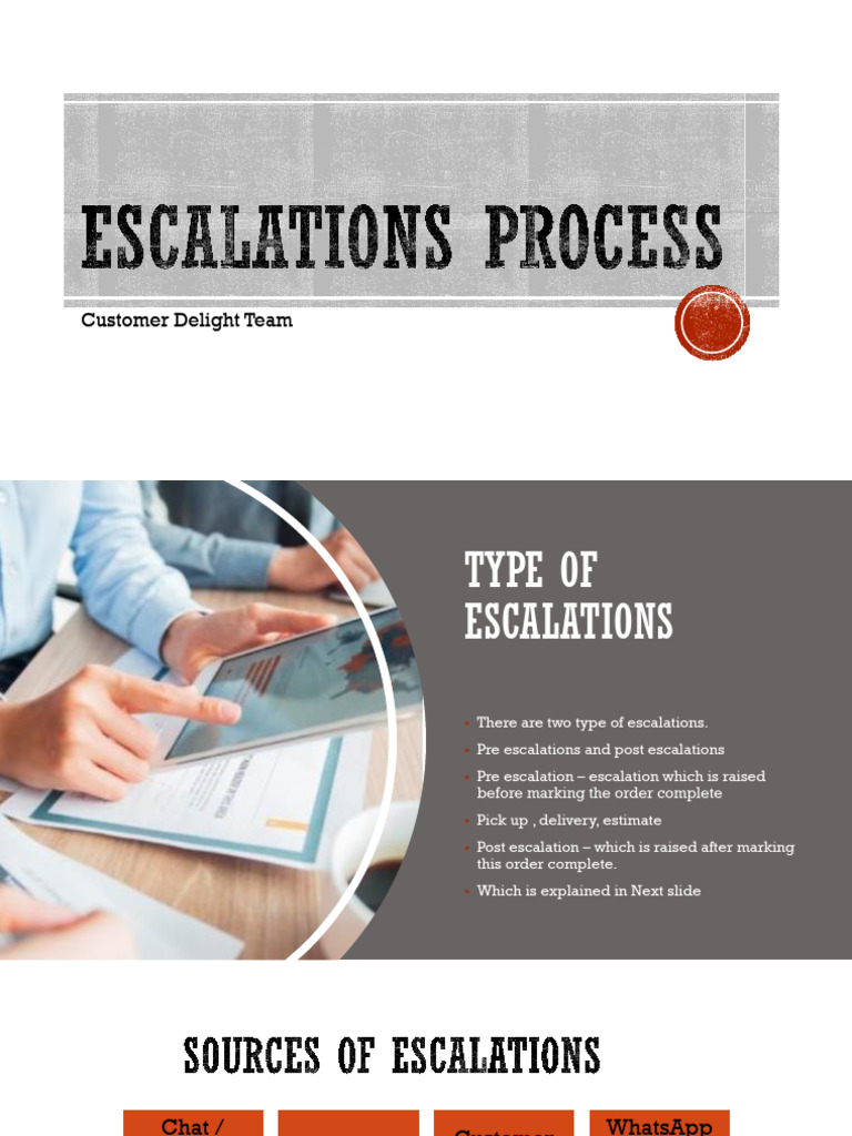 Escalation Process | PDF